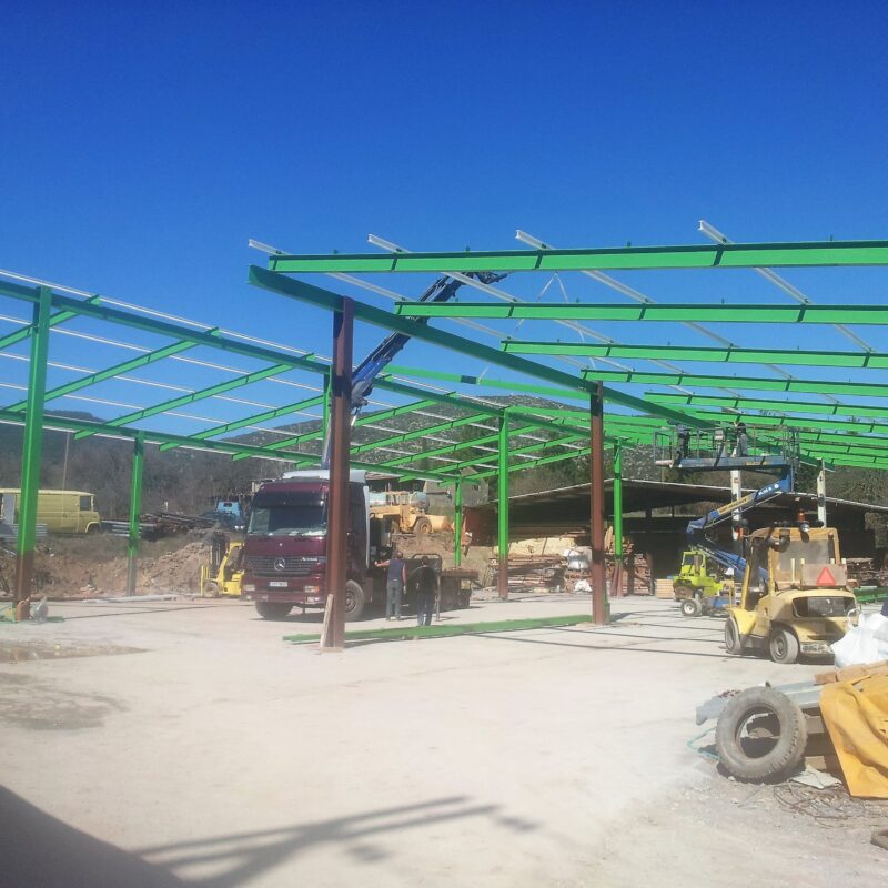 Μεταλλική Κατασκευή Βιομηχανικού Κτιρίου | Μεταλλικά Κτίρια