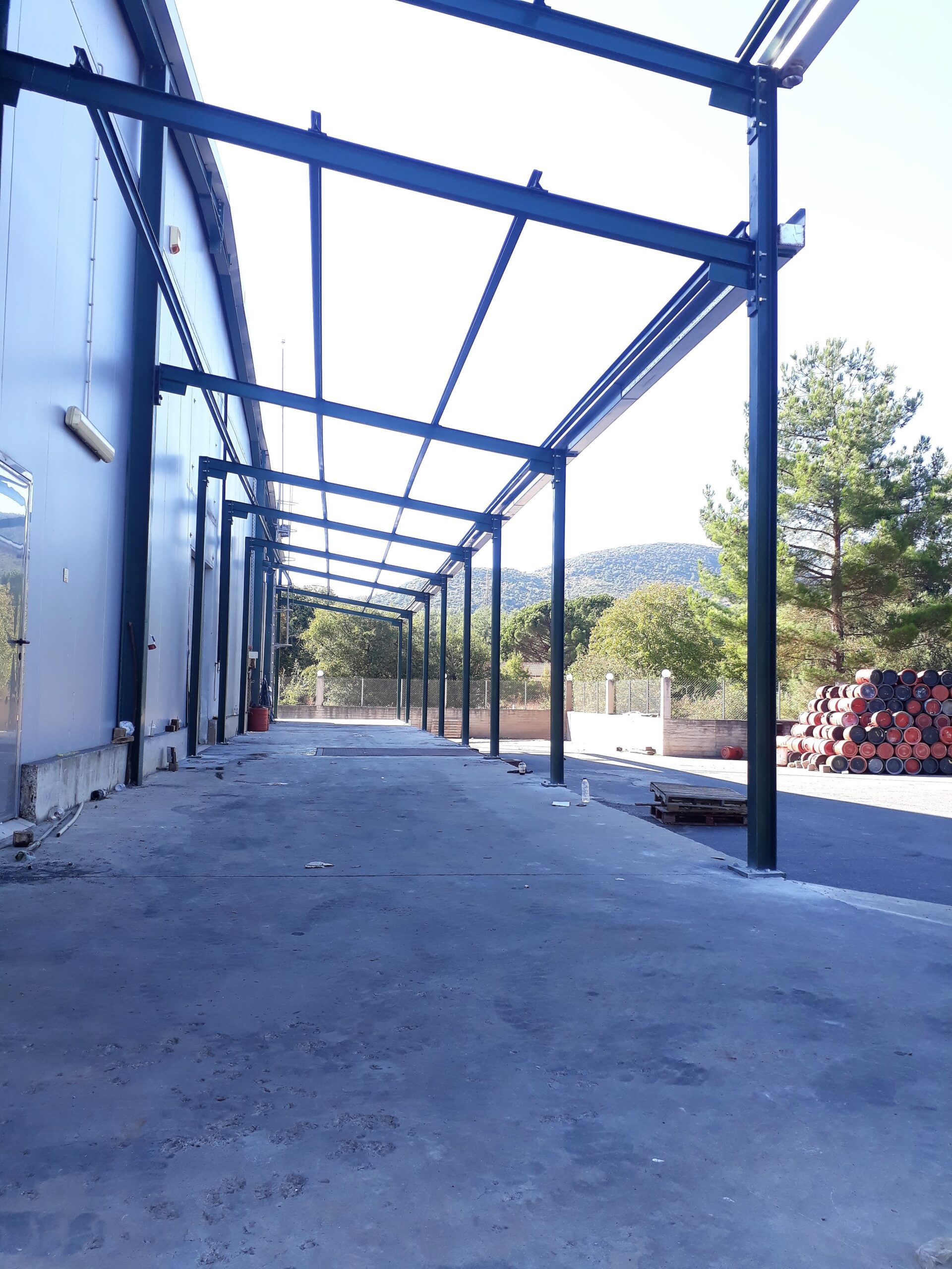 Κατασκευή Μεταλλικού Υπόστεγου | Μεταλλικές Κατασκευές