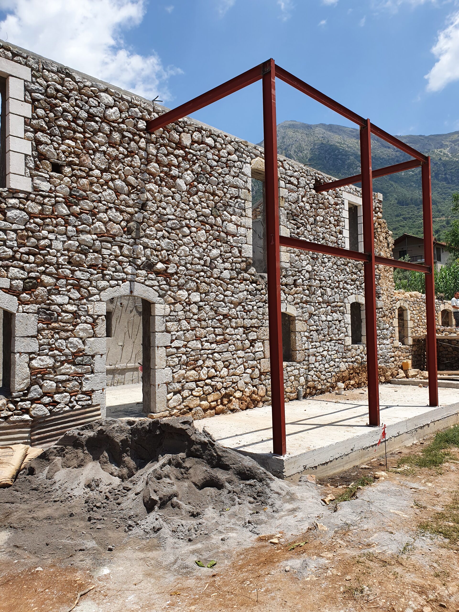 Κατασκευή Μεταλλικού Υποστυλώματος - Βασιλόπουλος - Μεταλλικές ...